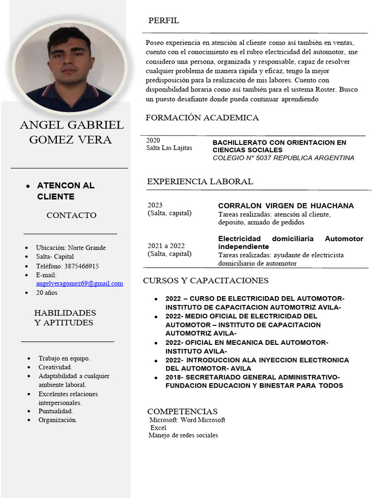 Angel Gabriel Gomez Vera | PDF | Crecimiento personal y profesional | Negocios
