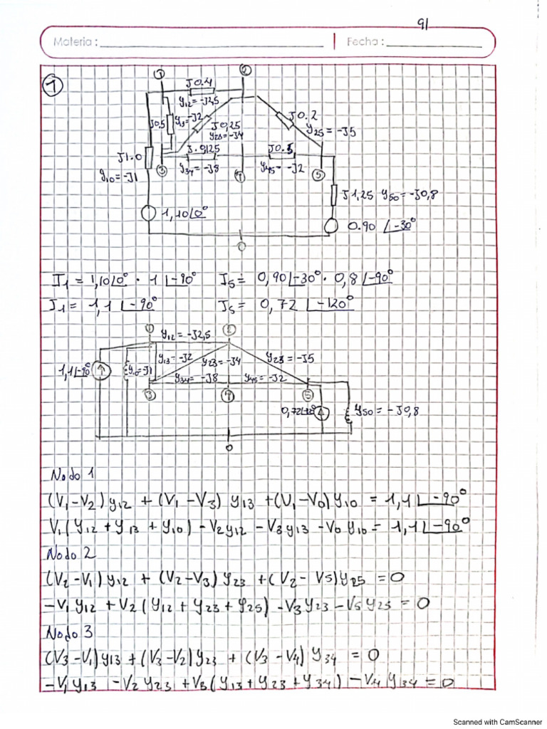 Construcción de La Matriz Ybus | PDF