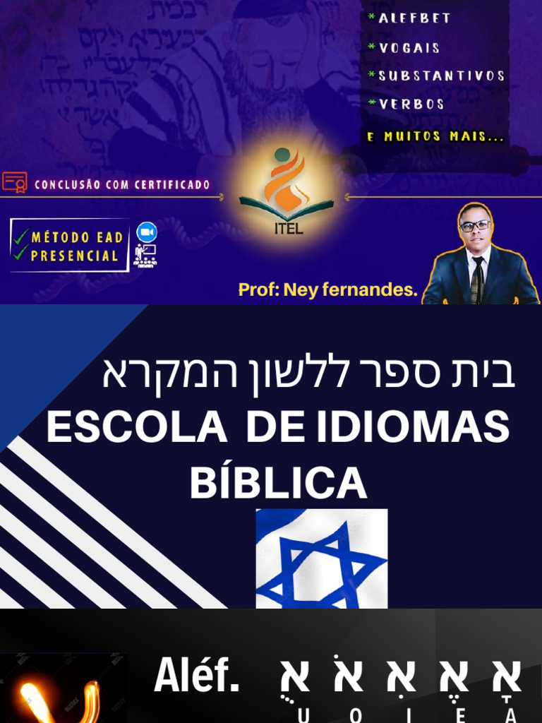 Gramatica Hebraica | Download grátis PDF | Idioma hebreu | Alfabeto