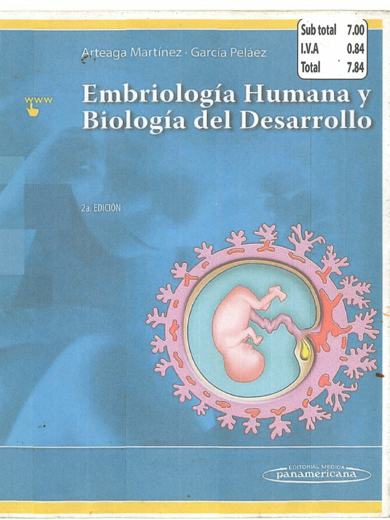 Arteaga Martinez Embriologia Humana y Biologia Del Desarrollo | PDF | Morfología (biología ...