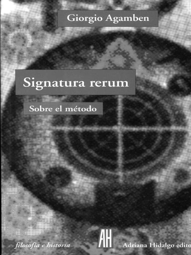 AGAMBEN, G. Qué Es Un Paradigma | PDF
