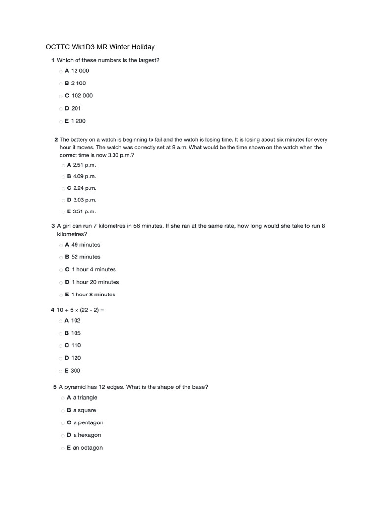 Eduvision OC Wk1D3 MR July 2022 | PDF