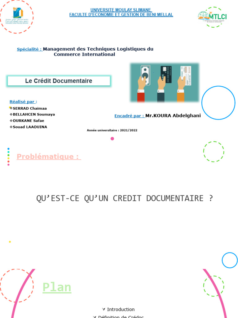 Credoc | PDF | Lettre de crédit | Argent