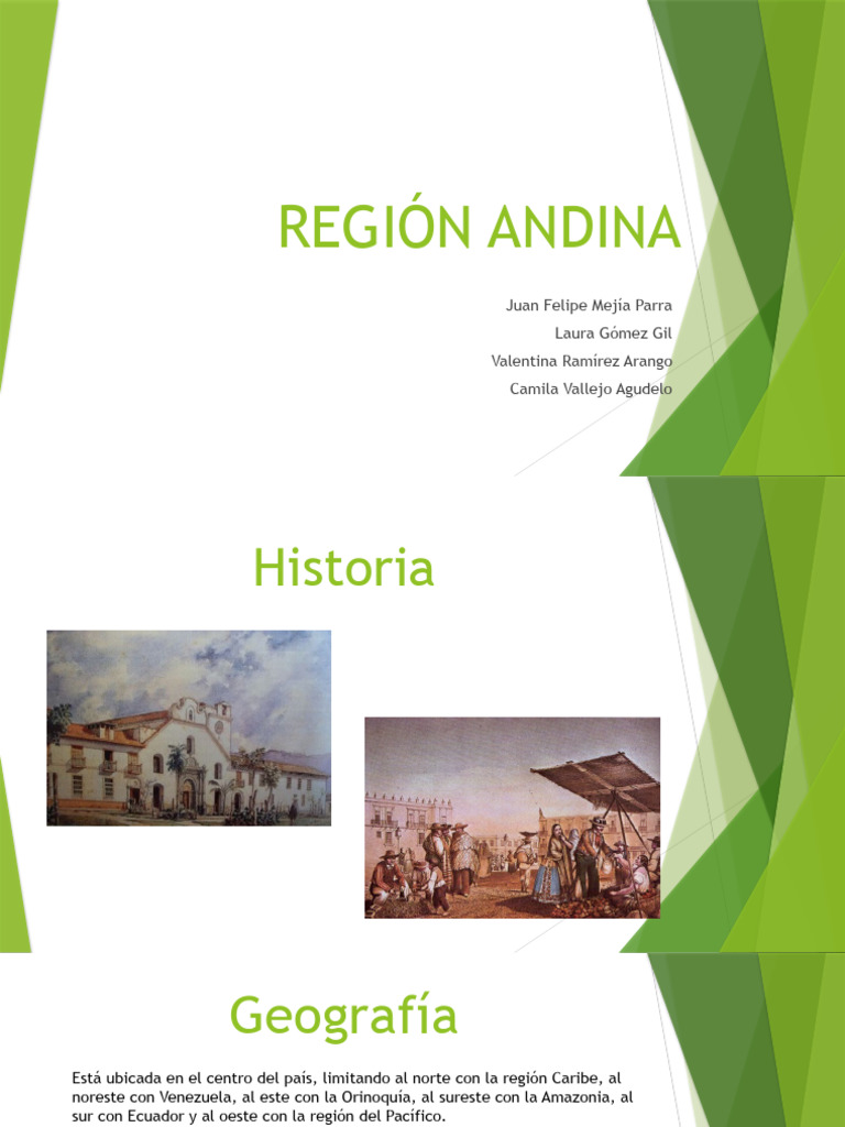Región Andina | PDF | Colombia