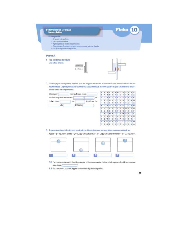 Ficha 10 Caderno de Atividades | PDF