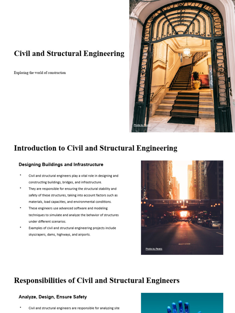 Civil & Structural Engineering Guide | PDF | Sustainable Design | Structural Engineering