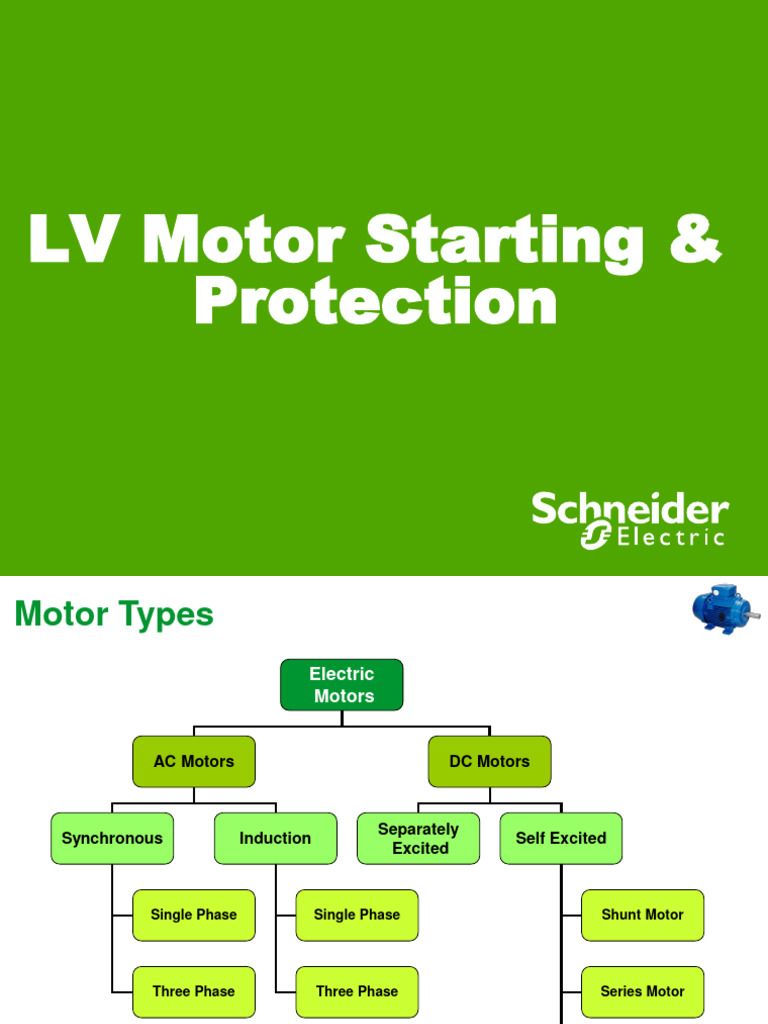 LV Motor Starting | Download Free PDF | Electric Motor | Electric Power