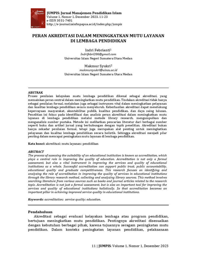 Contoh Bentuk Artikel | PDF