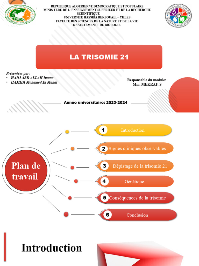 Comprendre la trisomie 21 | PDF | Médecine clinique | Spécialités médicales