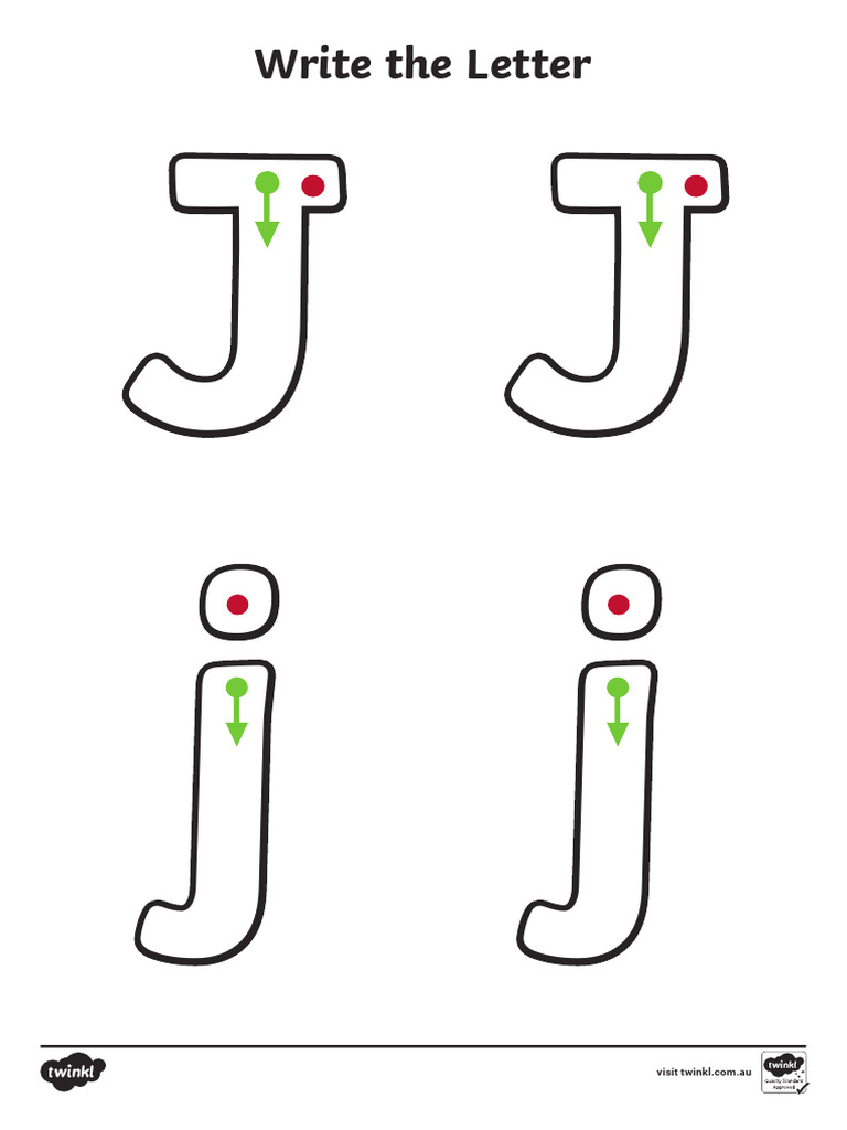 Letter J Worksheets | PDF