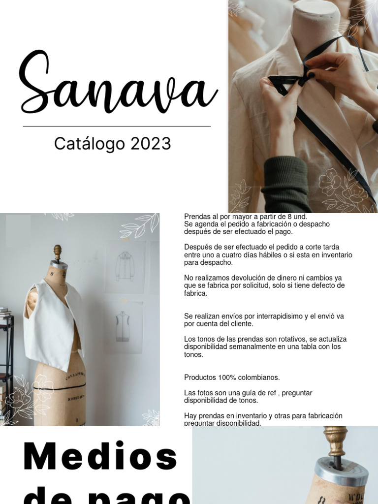 New Catálogo Sanava 2024 | PDF | Ropa | Moda