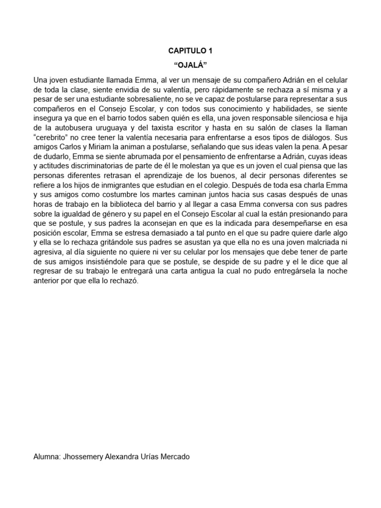 Capitulo 1 Del Libro LA CARTA. Fiction Express | PDF | Poesía | Ficción ...