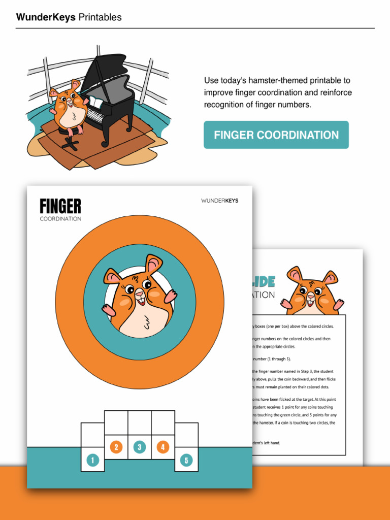 Hamster Slide Finger Coordination | PDF | Sports & Recreation