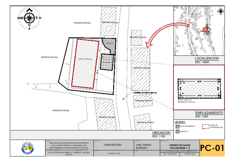Plano Base - Vilcabamba-Plano Clave - Ok | PDF
