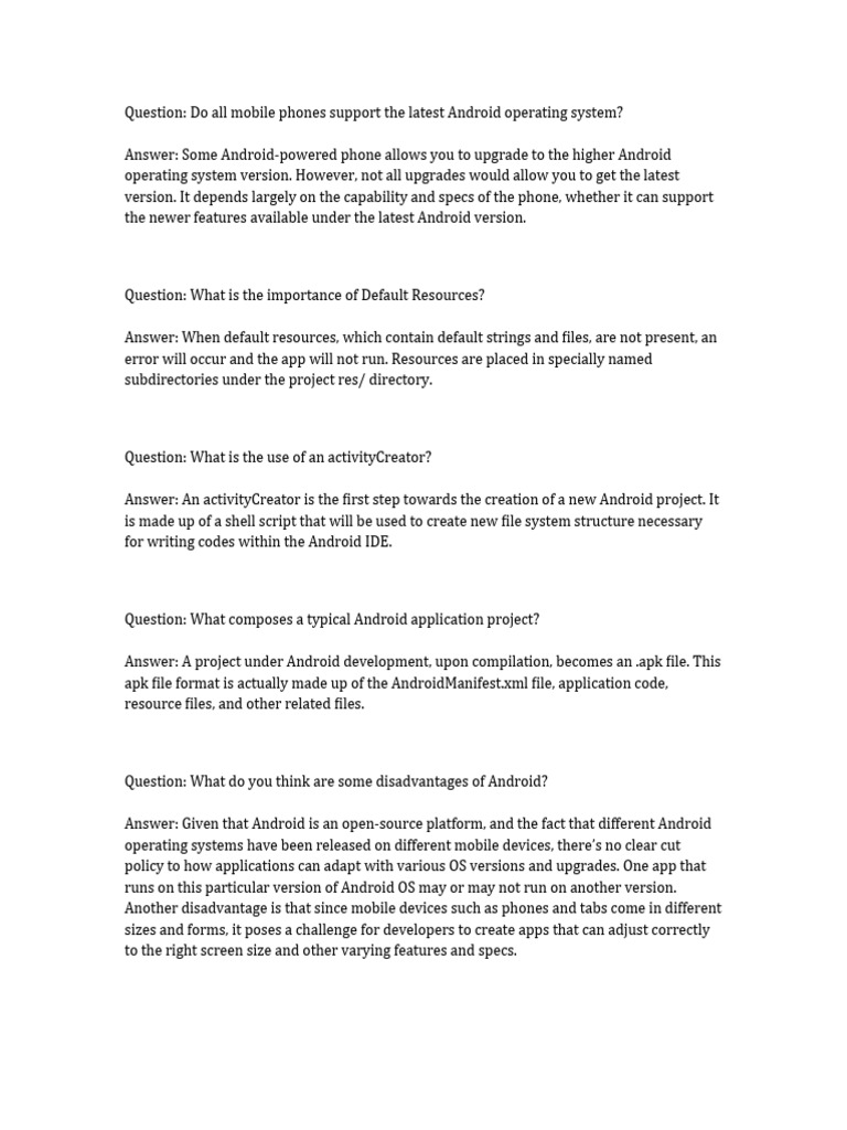 Android Development Essentials Guide | PDF | Android (Operating System) | Operating System