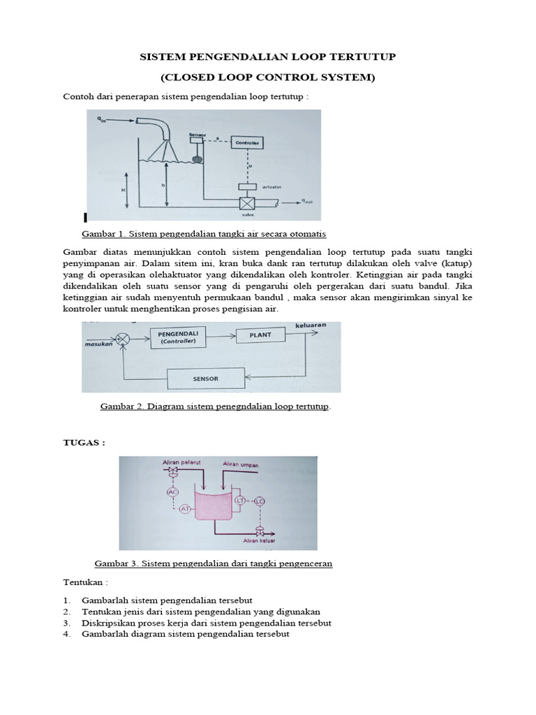 Sistem Pengendalian Loop Tertutup | PDF
