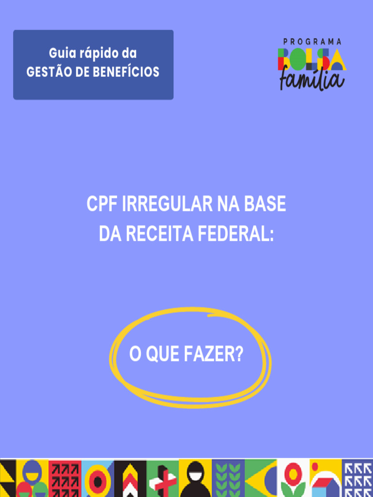 Guia Rapido CPF COM PENDENCIAS 2024 | PDF