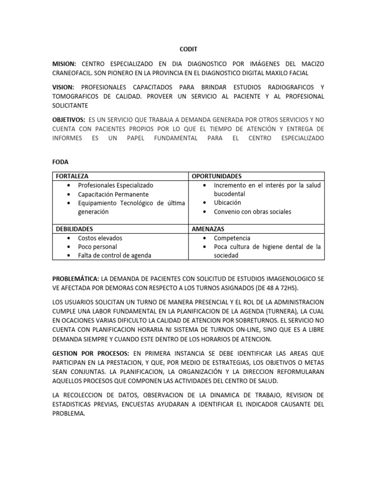 CODIT TP Final GESTION | PDF | Educación en artes liberales | Ciencia ...