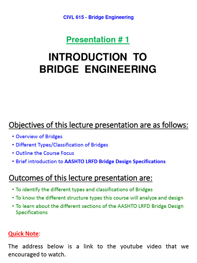 Ch1 Bridge | PDF | Bridge | Fracture