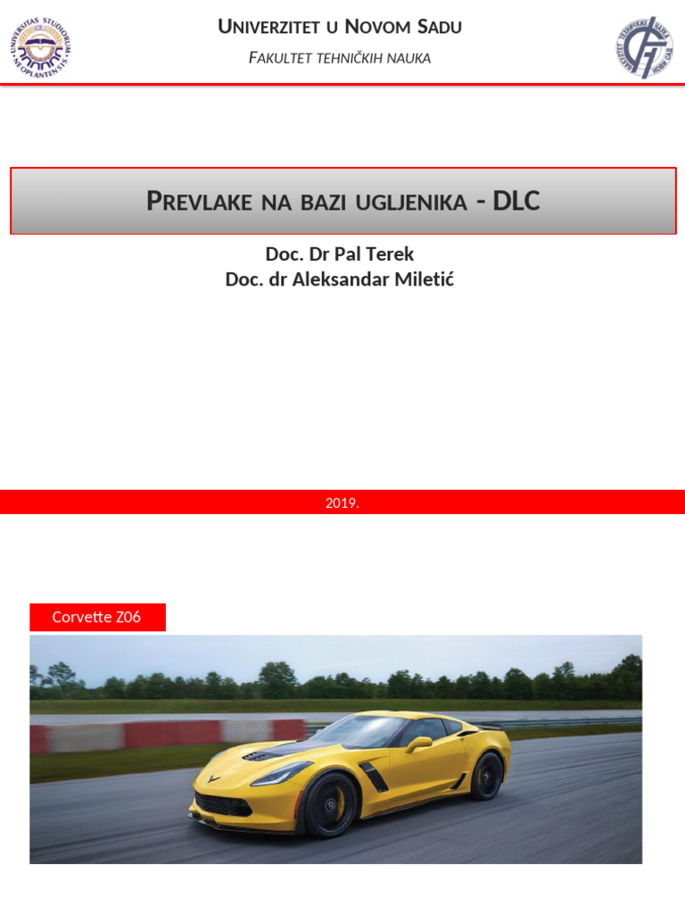 IP-Predavanje 9-Prevlake Na Bazi Ugljenika-2019-Prezentacija | PDF