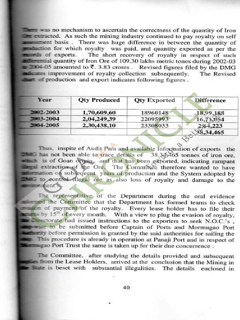 PAC Report - 05 - Mining | PDF