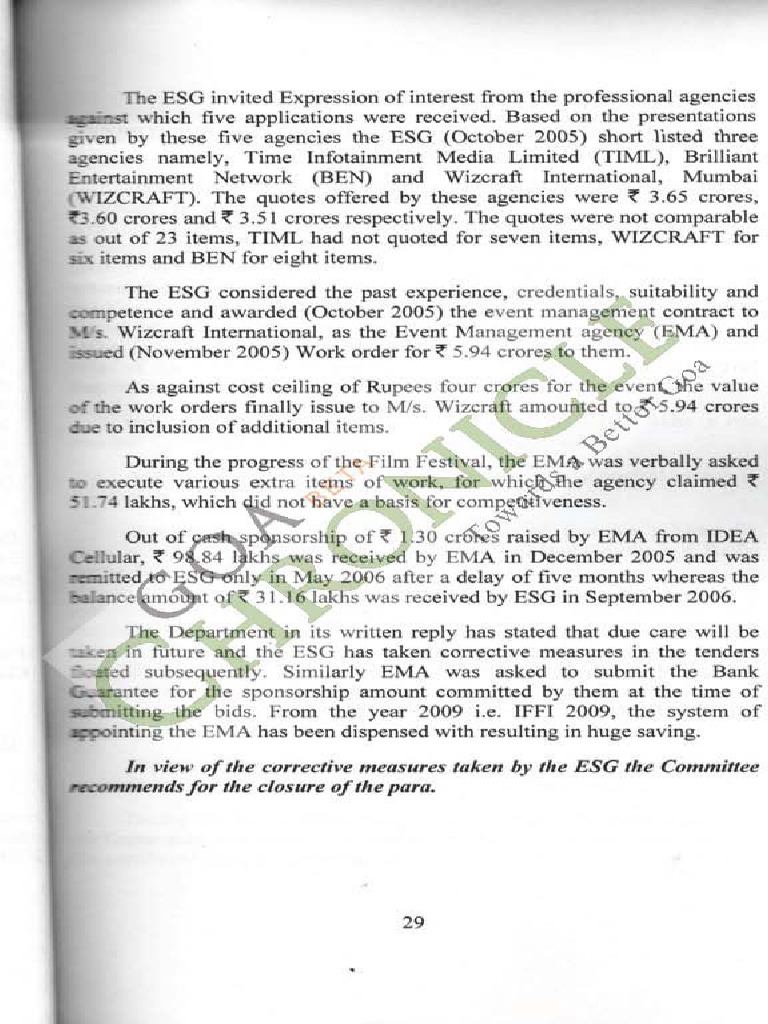 PAC Report - 04 | PDF