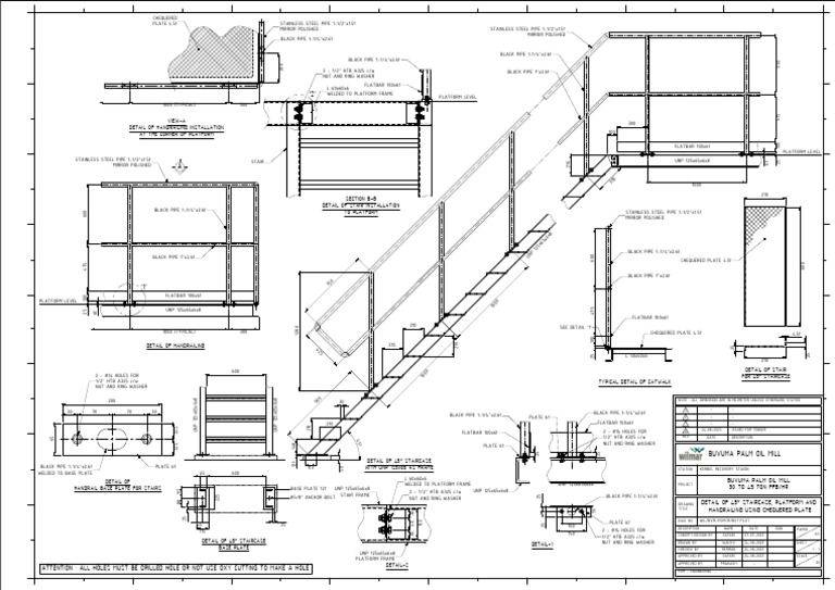 Staircase Check Plate | Download Free PDF | Stairs | Mechanical Engineering