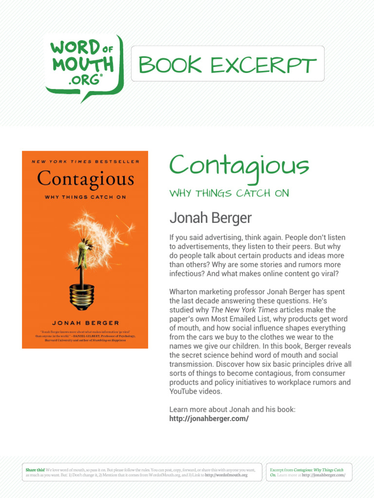 Berger Contagious | PDF