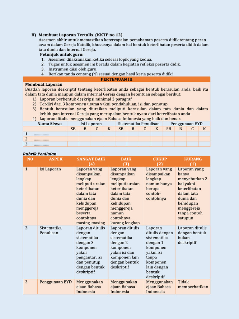 9463e361 Ced5 4a98 8b07 C5c0acfb6758 3 - Ma - Kaum Awam Dalam Gereja Katolik - Asesmen Akhir | PDF
