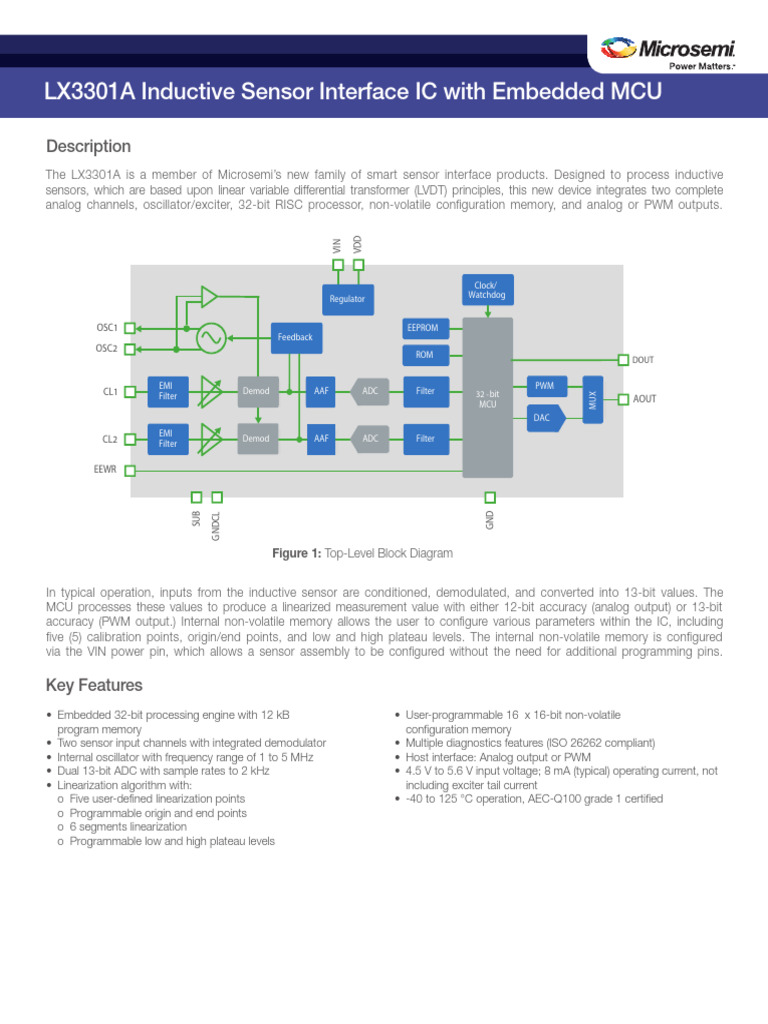 Lx3301a PB v2 | Download Free PDF | Analog To Digital Converter ...