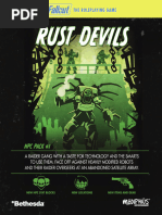 Fallout 2d20 - Rules Booklet | PDF | Role Playing Games | Tabletop Role ...