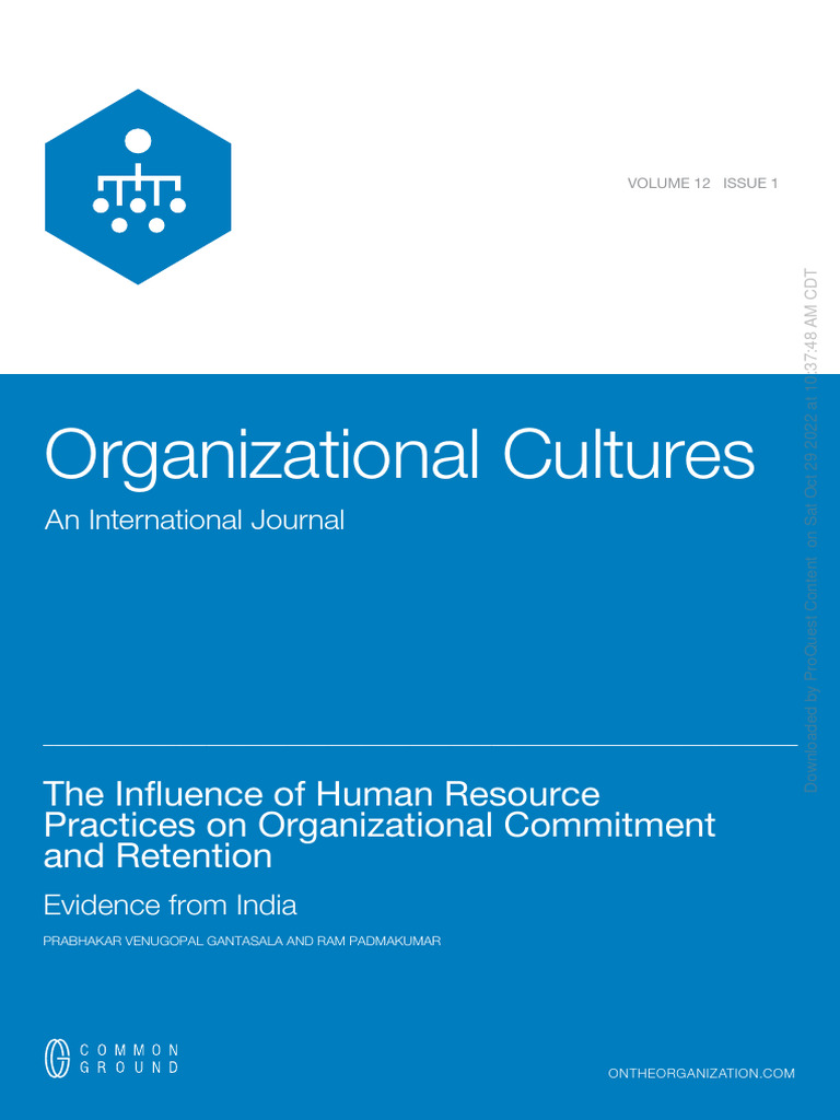 The Influence of Human Resource | PDF | Employee Retention | Motivation