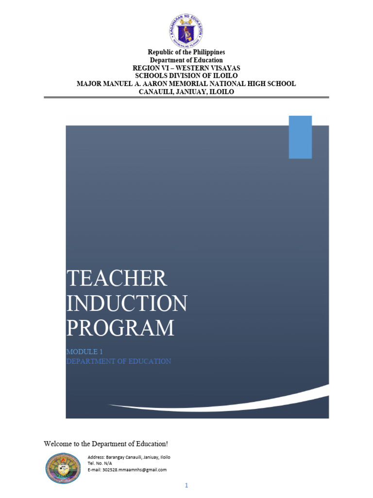 TIP Module 1 2 | PDF | Learning | Teachers