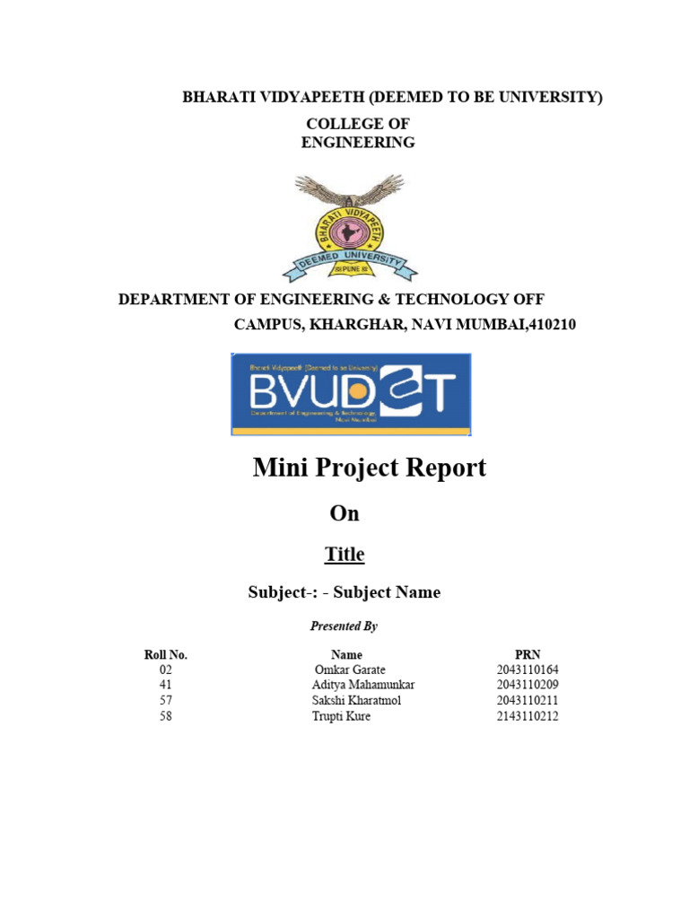 Mini Project Report (1) - 1 | PDF | Visualization (Graphics) | Computer Programming