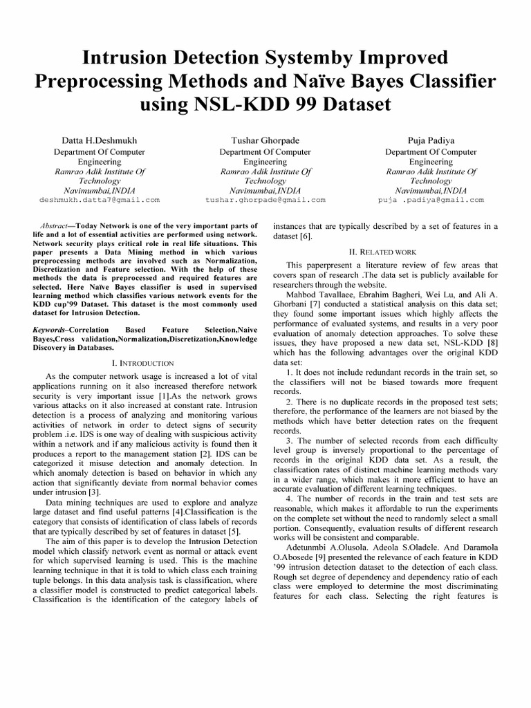 DattaDeshmukhecs 2014 6892542 | PDF | Bayesian Network | Receiver Operating Characteristic