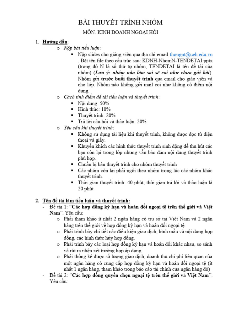 Thuyetrinh KDNH | PDF