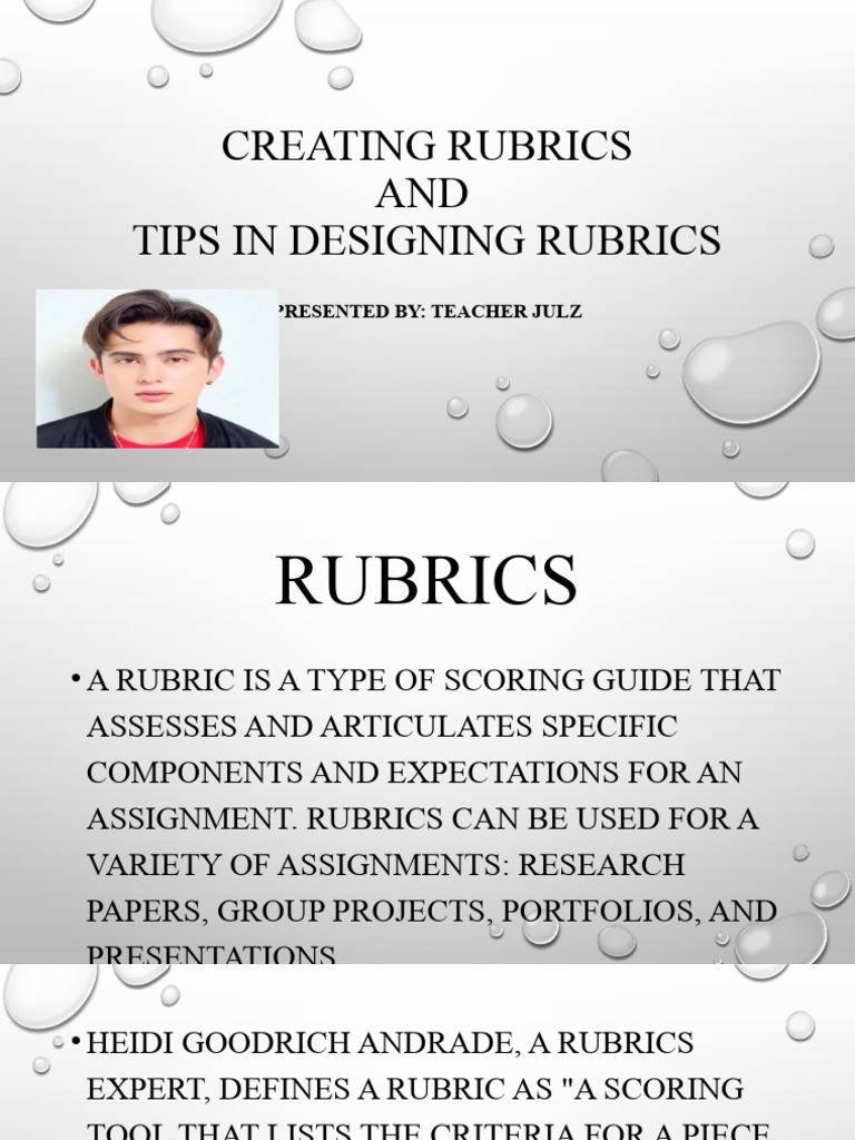 Creating Rubrics | PDF | Rubric (Academic) | Learning