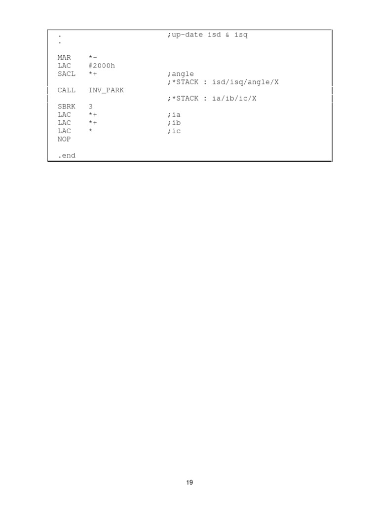 7 CLARKE & PARK TRANSFORMS ON THE TMS320C2xx | PDF | Mathematical Analysis | Trigonometry