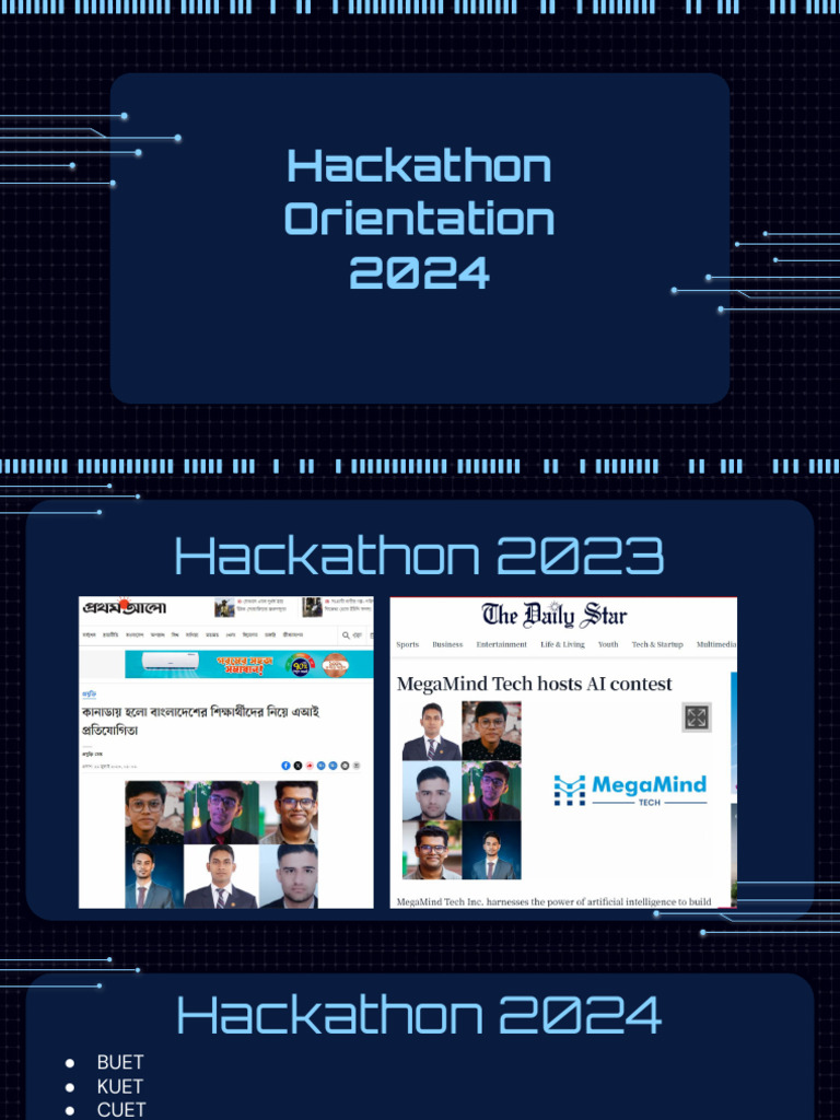Hackathon 2024: Project Guidelines & Prizes | PDF | Artificial Intelligence | Intelligence (AI ...