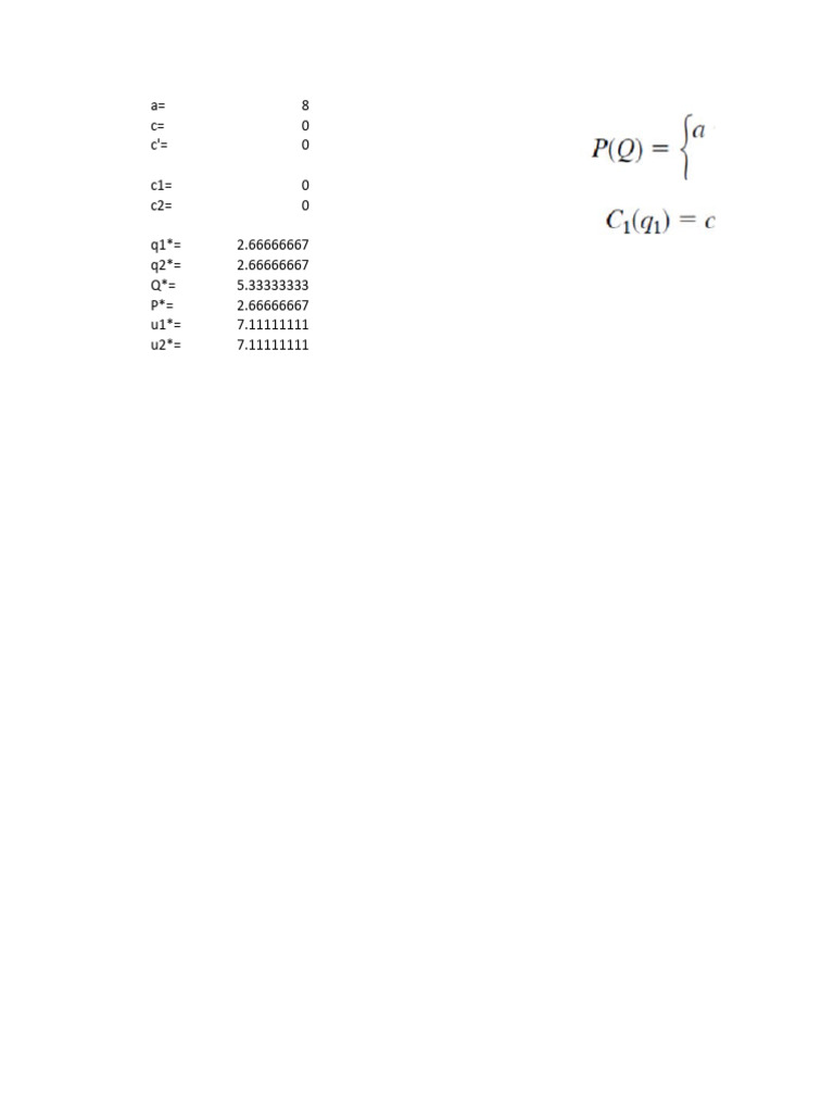 Duopolio de Cournot Con Informacion Incompleta | PDF