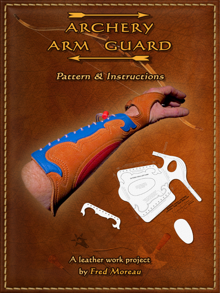 Archery Arm Guard Pattern Instructions | PDF | Printer (Computing) | Sewing