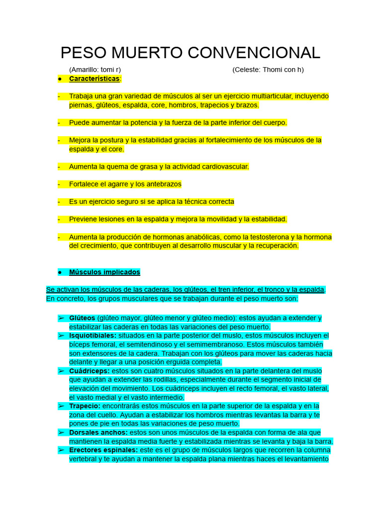 Peso Pluma | PDF | Sistema musculoesquelético | Anatomía