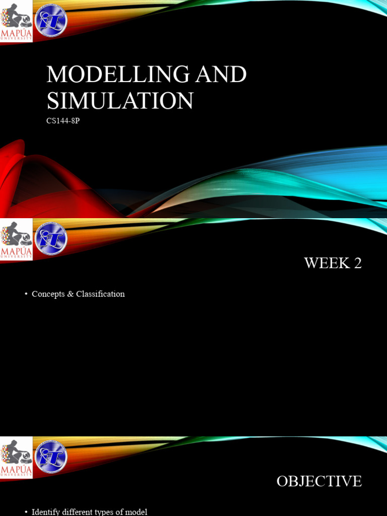 Week 2 Types Of Model Pdf Conceptual Model Simulation