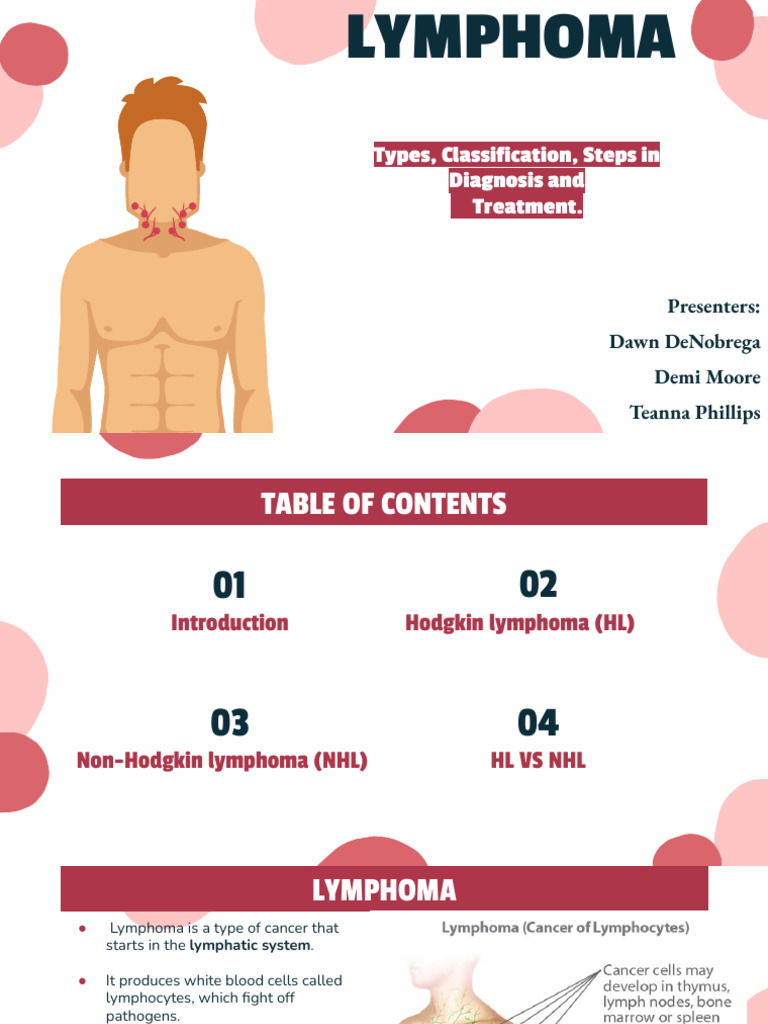 Lymphoma Group 1 | PDF | Lymphoma | Lymphatic System