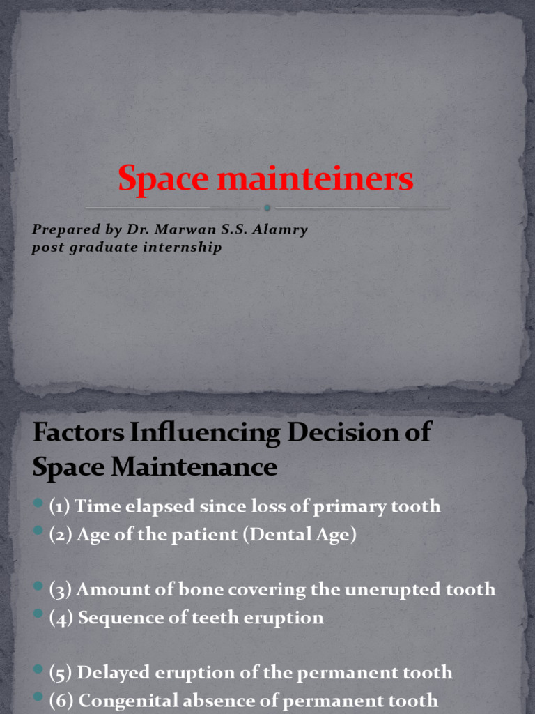 Space Maintainers Atlas | PDF