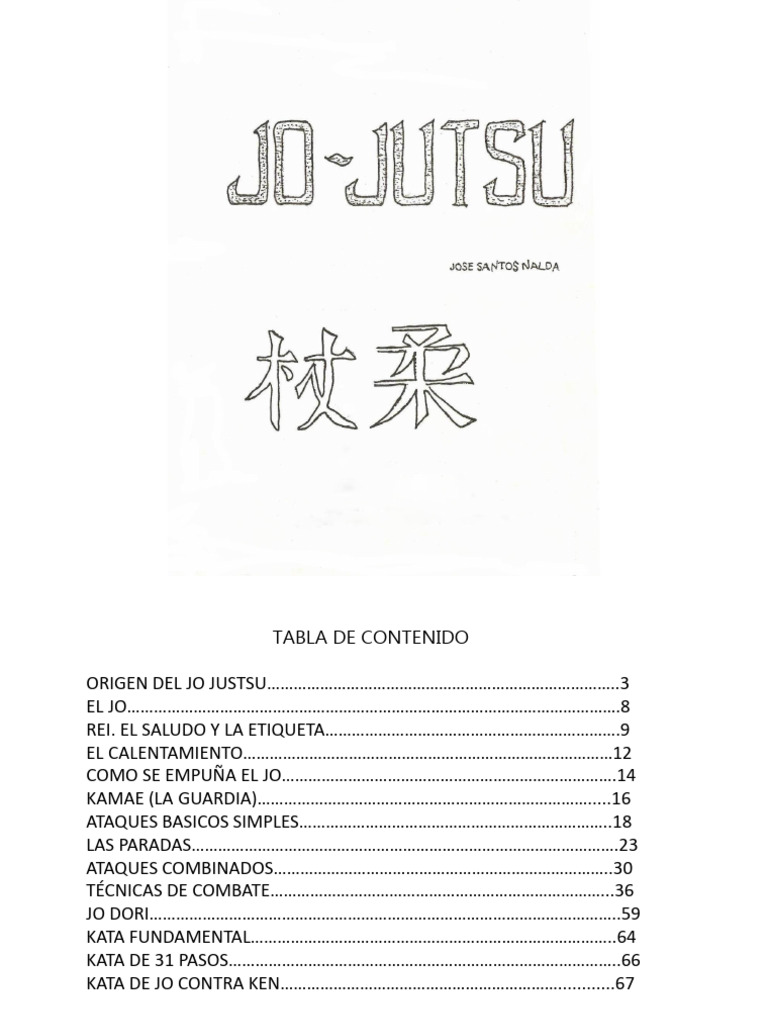 Guía Completa de Jo Jutsu | PDF | Historia
