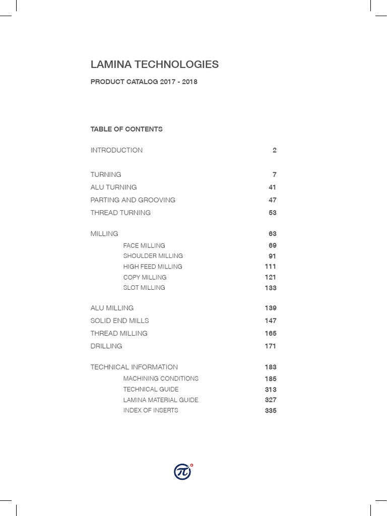 Lamina - CCMT Katalog | PDF | Machining | Steel