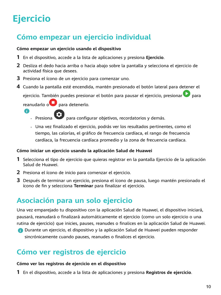 HUAWEI Band 7 Guía Del Usuario - (LEA-B19,01, Es-Us) - Extraído3 | PDF ...