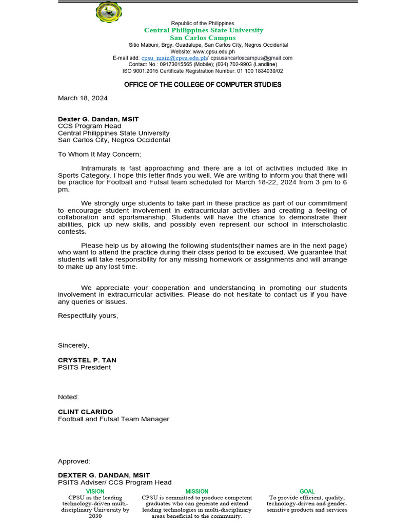 Football Letter | PDF