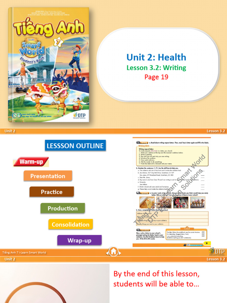 Unit 2 Lesson 3.2 Writing | PDF